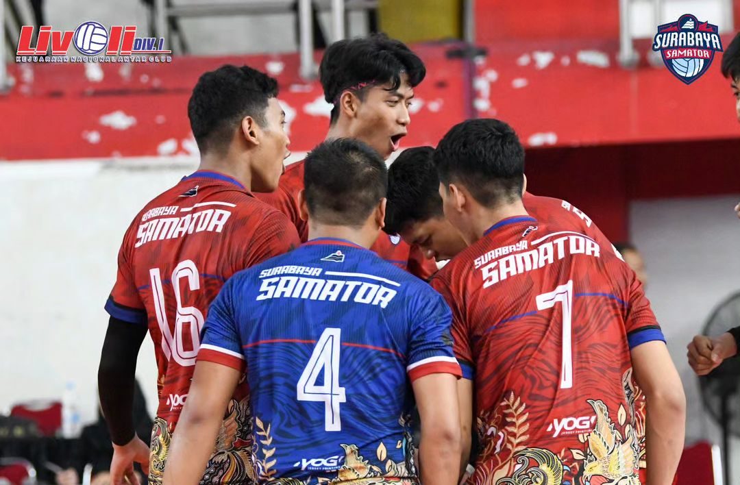 Daftar Pemain Surabaya Samator di Livoli Divisi Utama 2024 Putra & Posisi